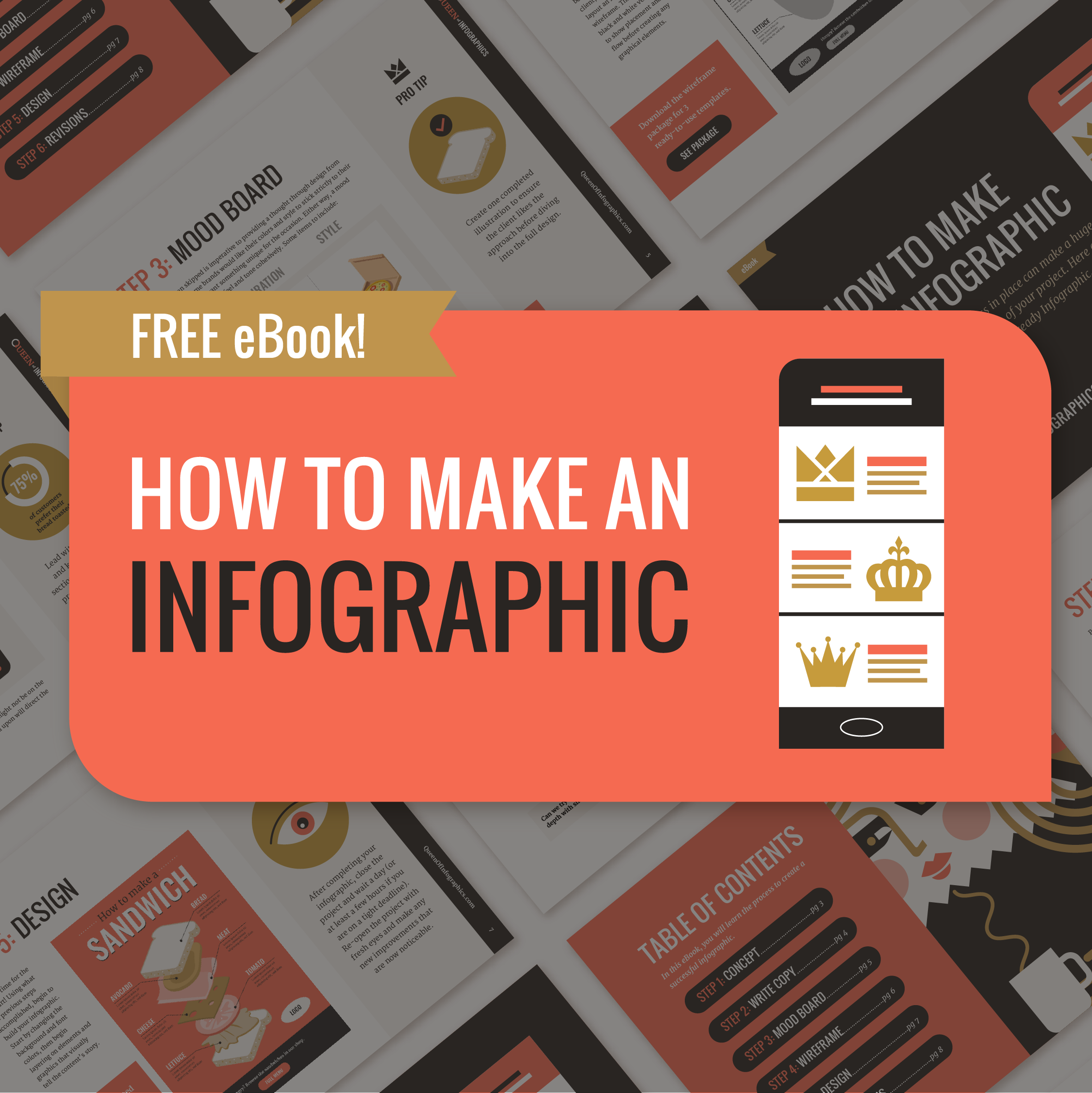 How to make an infographic - Queen of Infographics