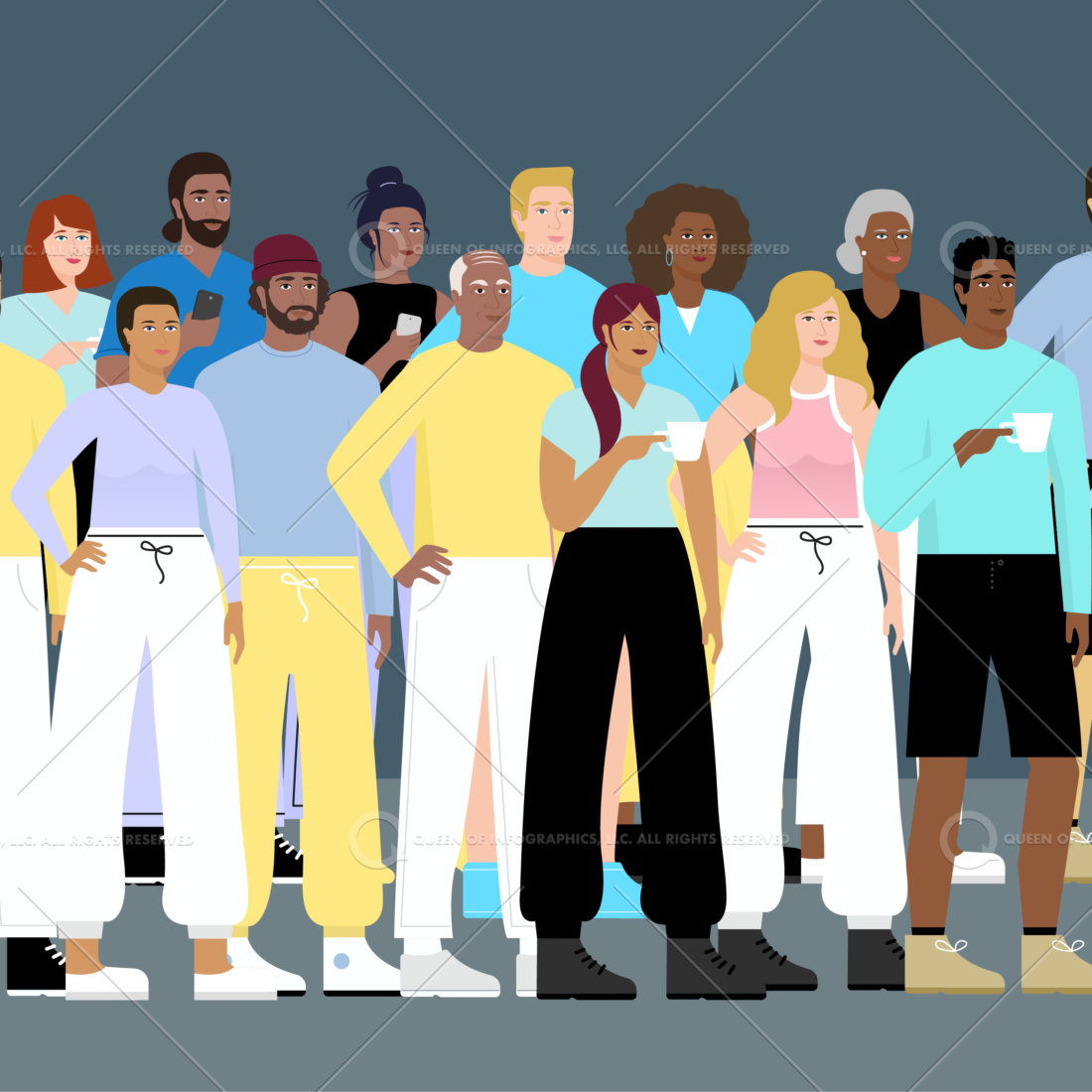 Inclusive People Creator - Queen of Infographics